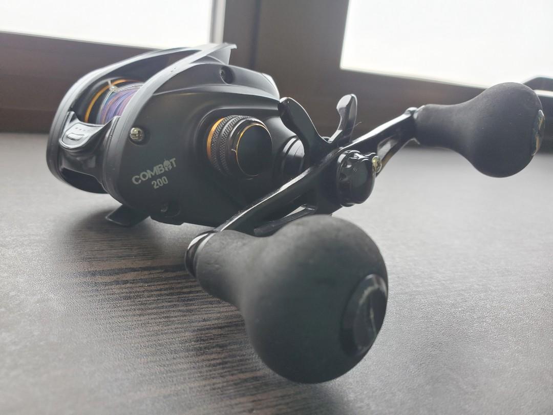 ATC Combat Plus 200 baitcaster fishing reel (shimano daiwa evergreen ...
