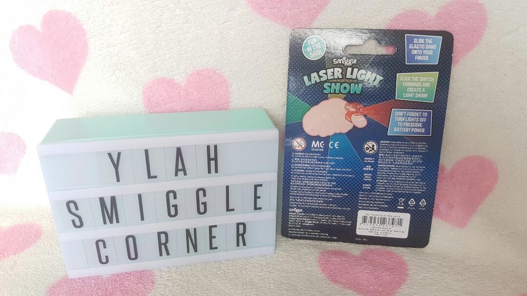 Authentic Smiggle Laser Light Show, Hobbies & Toys, Toys & Games on ...