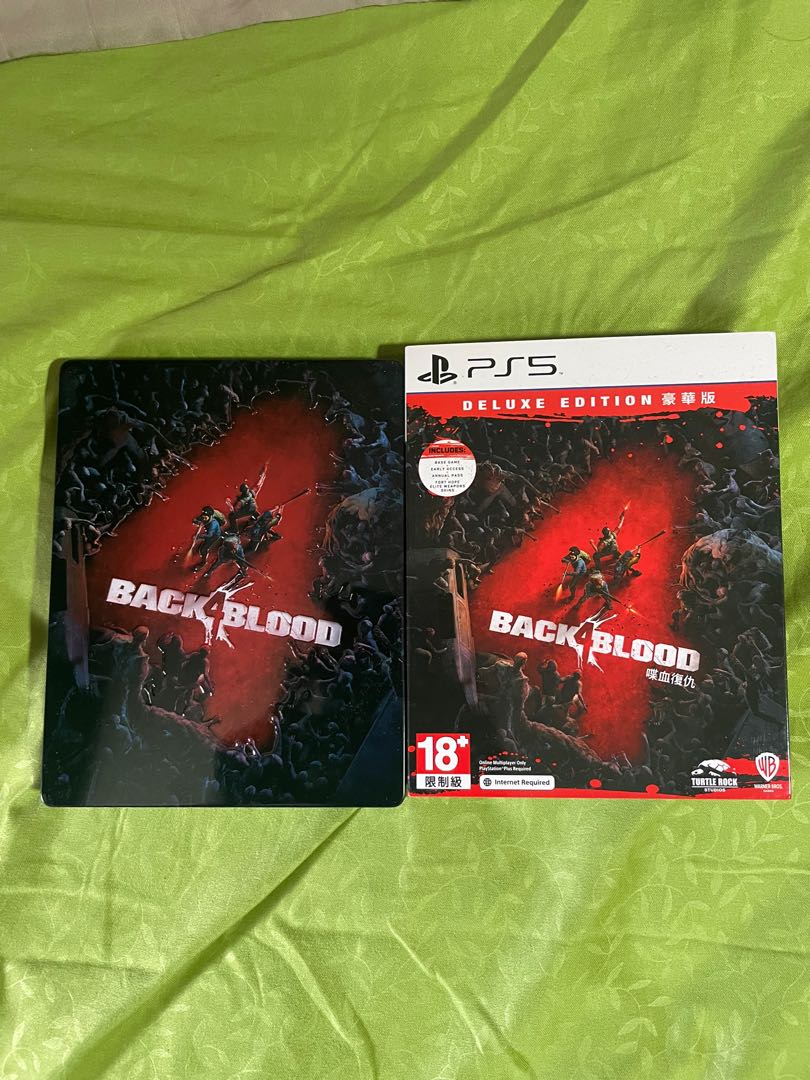 BACK FOR BLOOD PS5 LIMITED EDITION, Video Gaming, Video Games ...