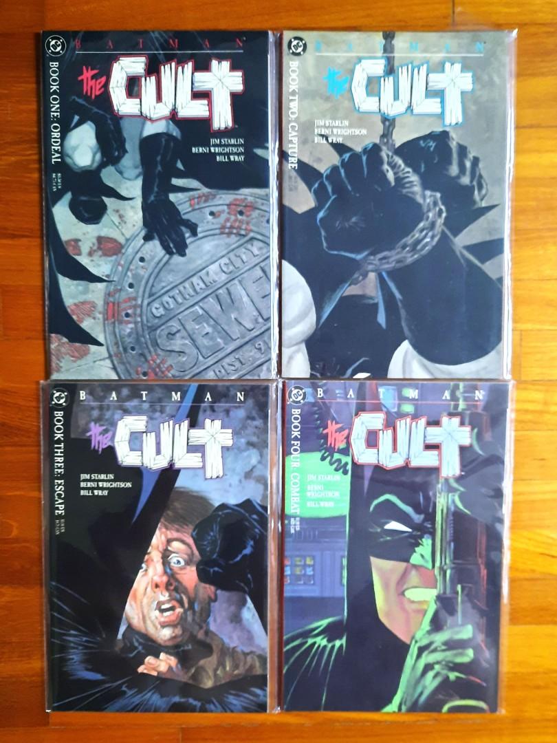 Batman : The Cult (1988 complete 4-issue miniseries), Hobbies & Toys ...