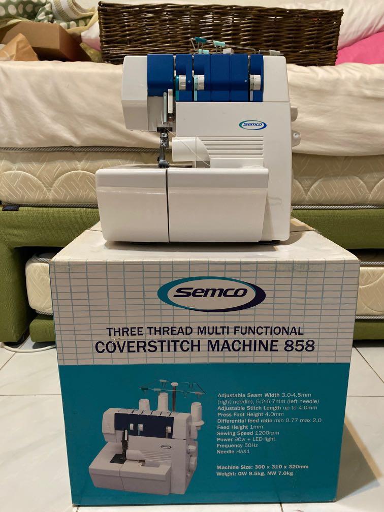 BN Semco Coverstitch Machine 858, Hobbies & Toys, Stationery & Craft ...
