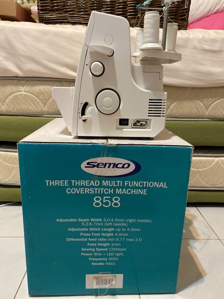 BN Semco Coverstitch Machine 858, Hobbies & Toys, Stationery & Craft ...