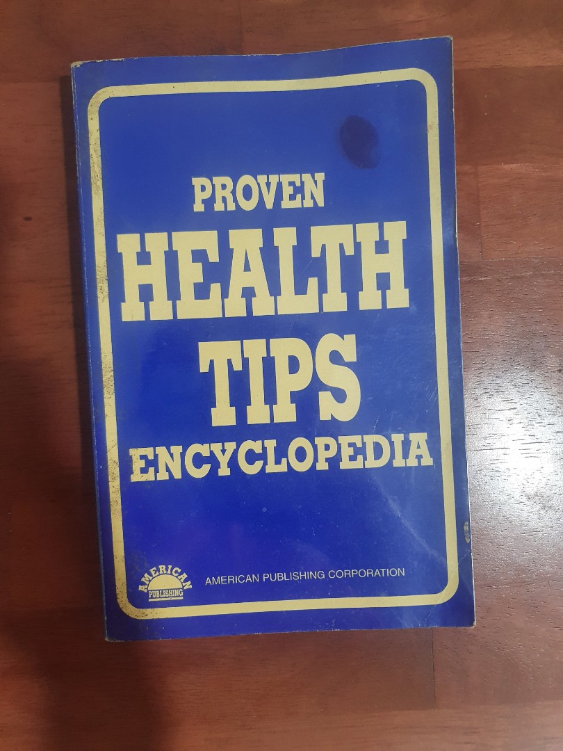 Book - Proven Health Tips books, Hobbies & Toys, Books & Magazines ...