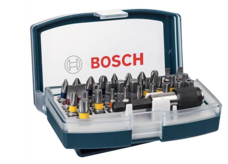 Bosch Extra Hard Screwdriver Bit Set 32-pcs with Color Coding (Brand New) , 家庭電器, 其他家庭電器 - Carousell