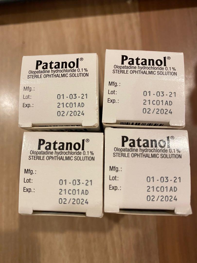 Brand new Patanol allergy eyes drop, Health & Nutrition, Medical ...
