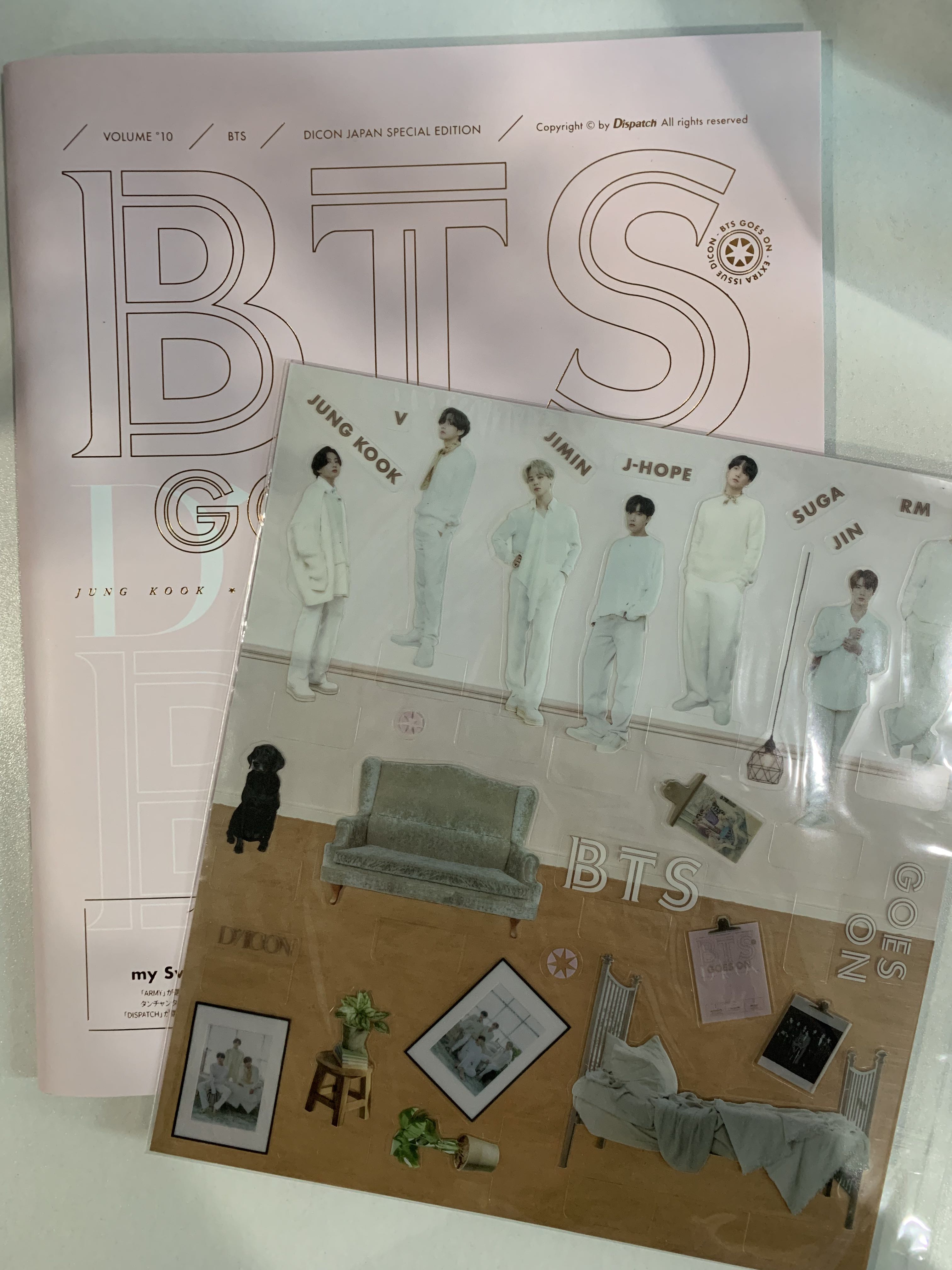 BTS Dicon Japan Goes On Extra Issue and Popup Mini Diorama Sticker ...