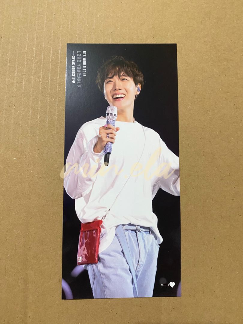 WTS/LFB BTS SY LY LONDON DVD JHOPE HOBI BOOKMARK OFFICIAL, Hobbies & Toys, Memorabilia ...