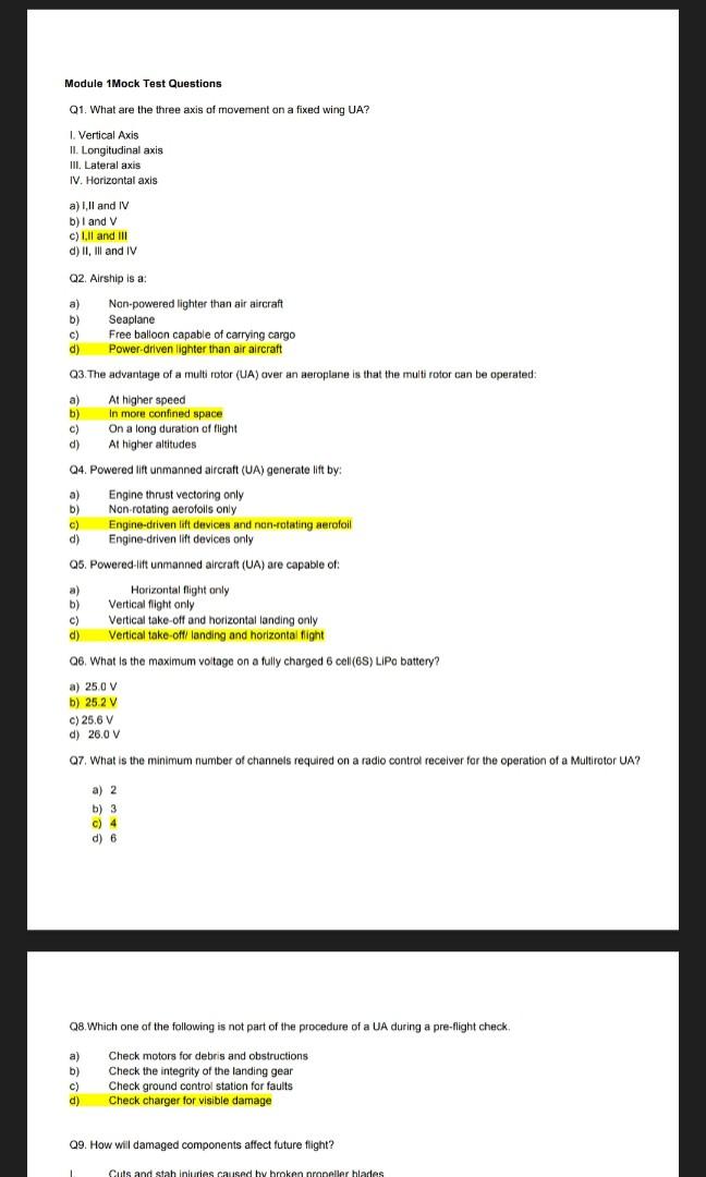 CAAS UAPL Theory Paper, Hobbies & Toys, Books & Magazines, Assessment ...