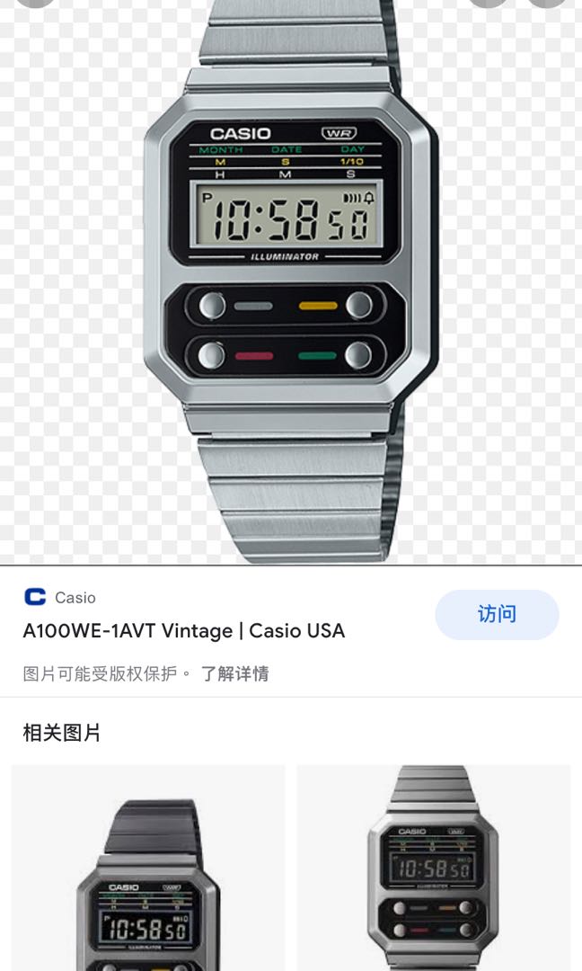 casio a100, Men's Fashion, Watches & Accessories, Watches on Carousell