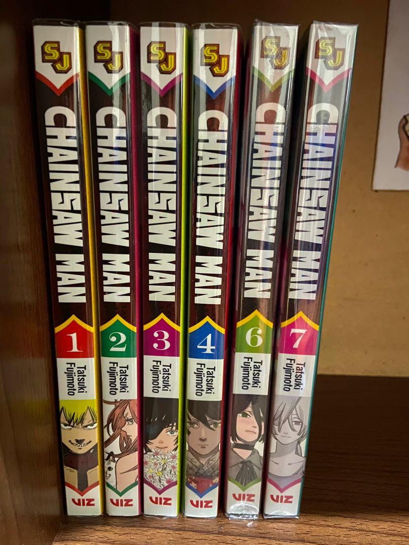 Chainsawman vol.1-4 &6-7, Hobbies & Toys, Books & Magazines, Comics ...