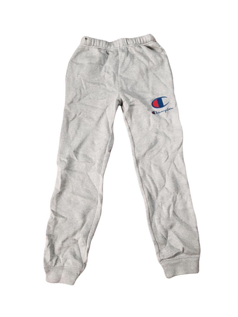 Champion Track- Pants, Men's Fashion, Bottoms, Joggers on Carousell