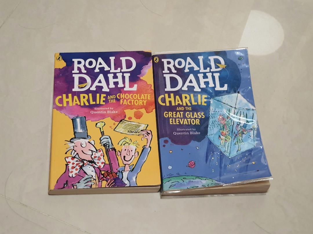 Charlie & the Chocolate Factory & Great Glass Elevator (Roald Dahl ...