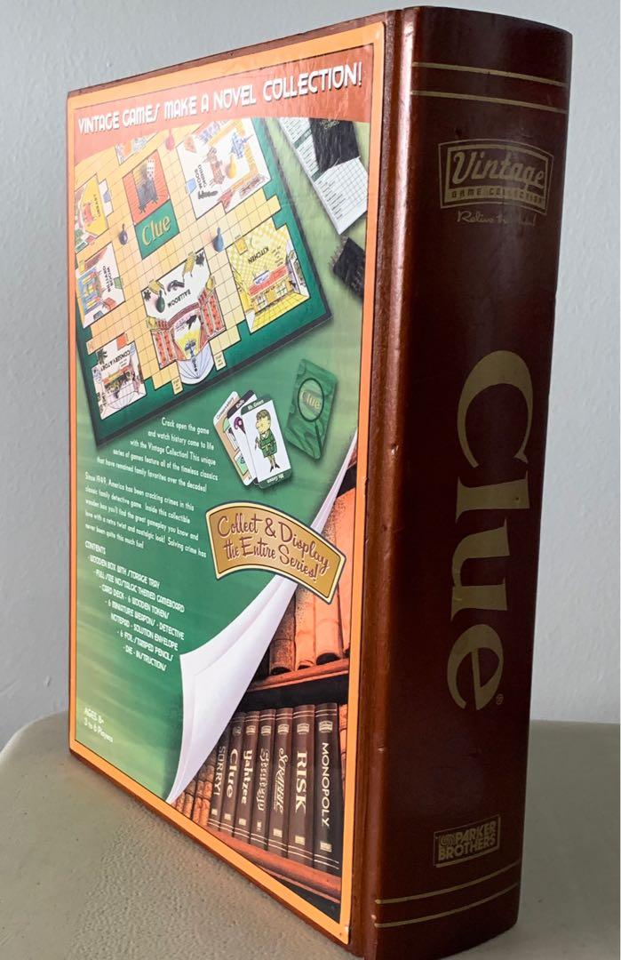 Cluedo - Vintage box set, Hobbies & Toys, Toys & Games on Carousell