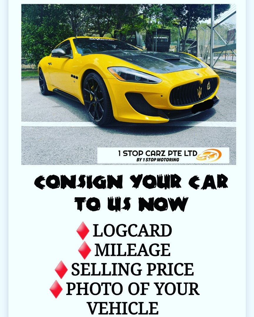 Consign your car now, Cars, Other Vehicles on Carousell