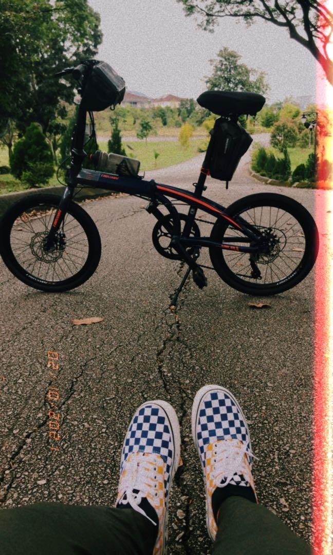 CROSSMAC LINC 20 FOLDING BIKE, Sports Equipment, Bicycles & Parts ...