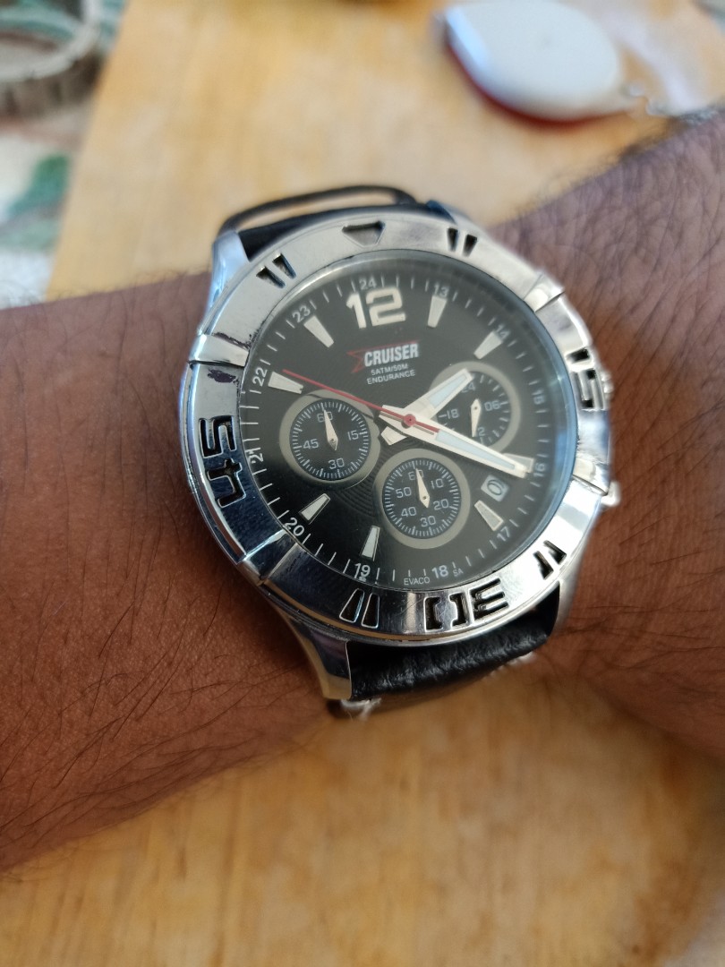 Cruiser chronograph, Men's Fashion, Watches & Accessories, Watches on ...
