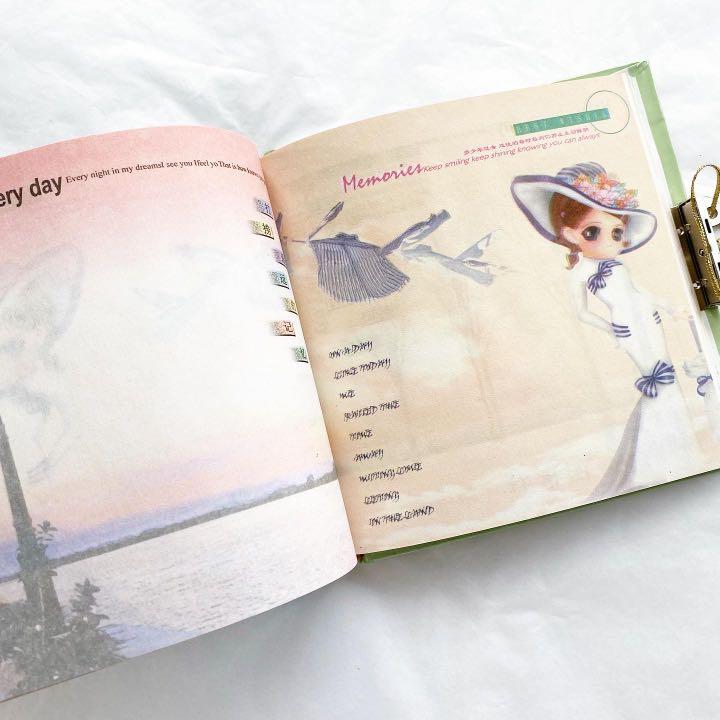 Dairy Book with Lock, Hobbies & Toys, Books & Magazines, Children's ...