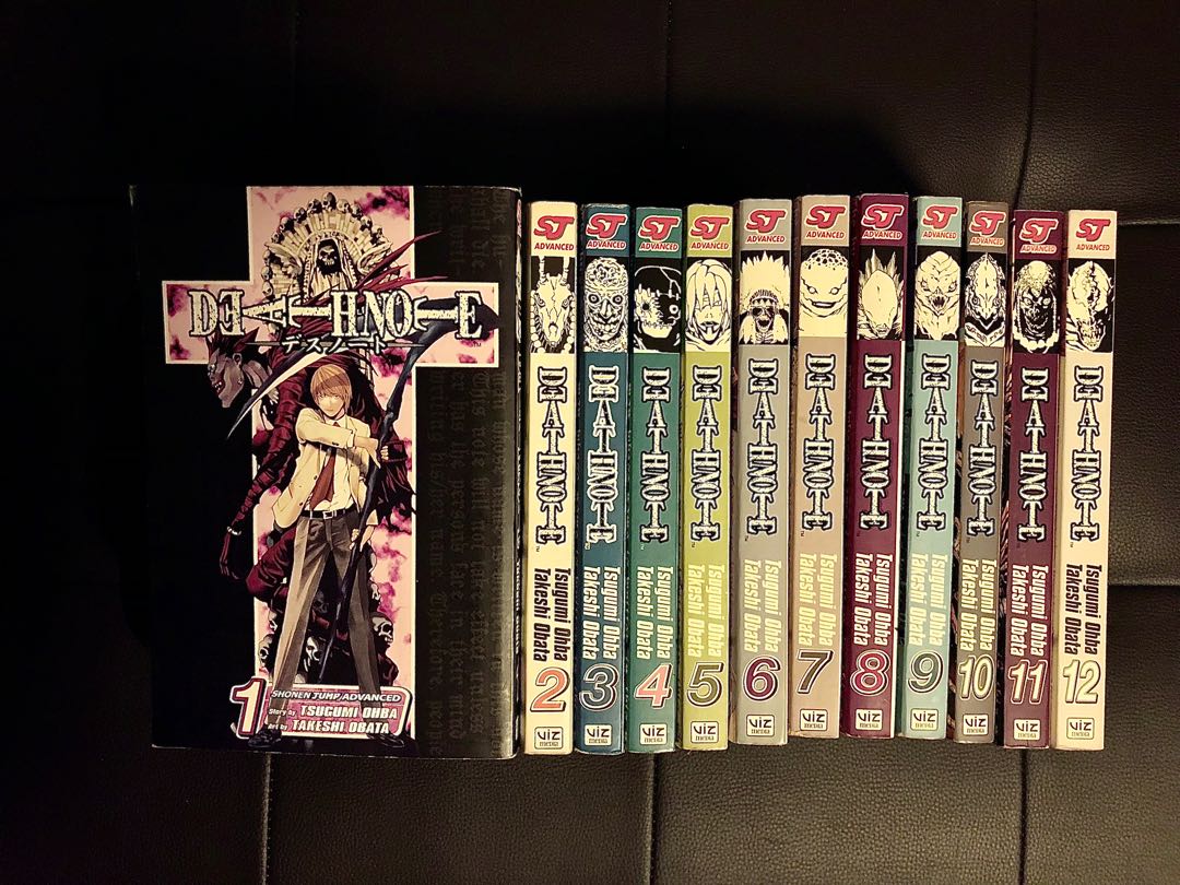 Death Note full set, Hobbies & Toys, Books & Magazines, Comics & Manga ...