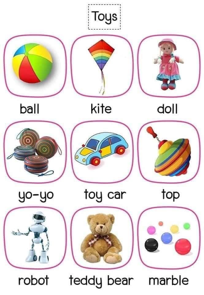 Digital Print Ready Vocabulary Materials for Kindergarten, Everything ...