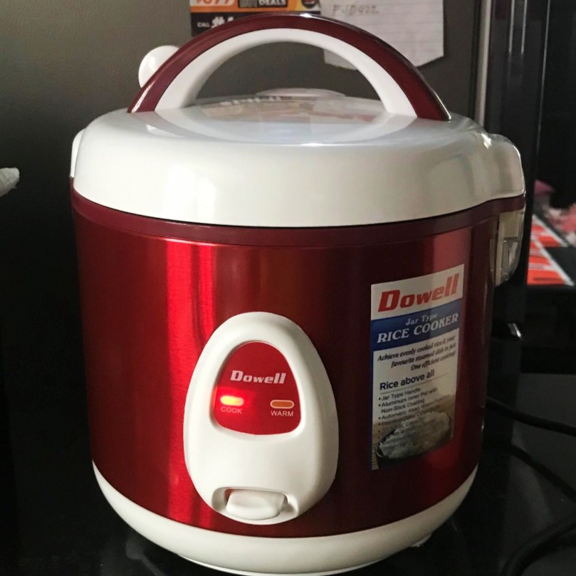 Dowell 5 cups Jar type rice cooker stainless body Aluminum inner pot ...