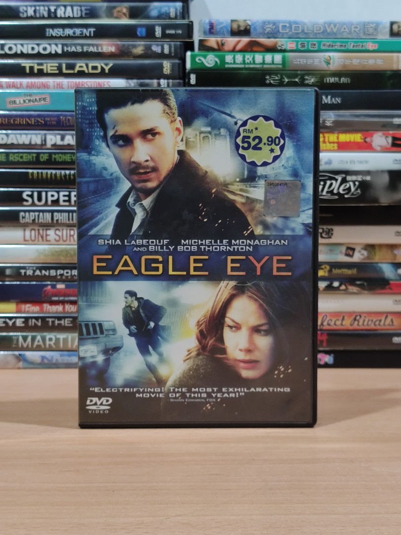 (DVD) Eagle Eye, Hobbies & Toys, Music & Media, CDs & DVDs on Carousell