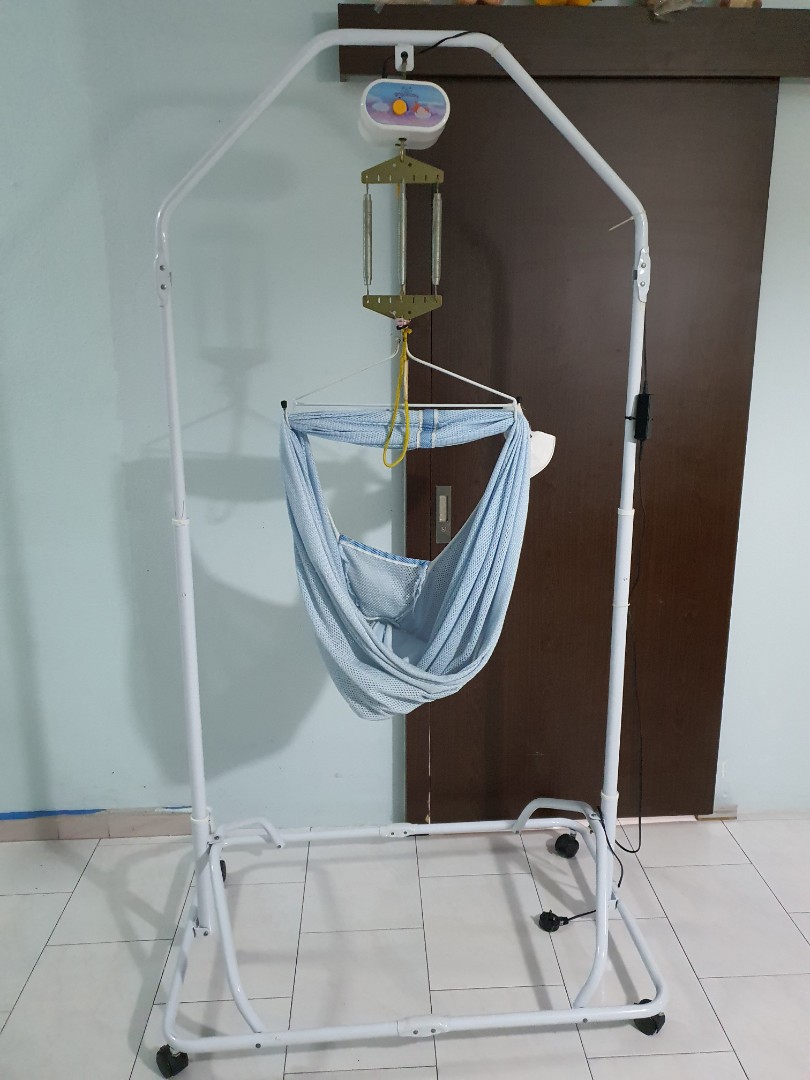 Electric baby spring cot, Babies & Kids, Baby Nursery & Kids Furniture ...