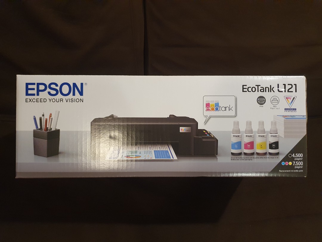 Epson EcoTank L121 Bnew 2 Years Warranty, Computers & Tech, Printers ...
