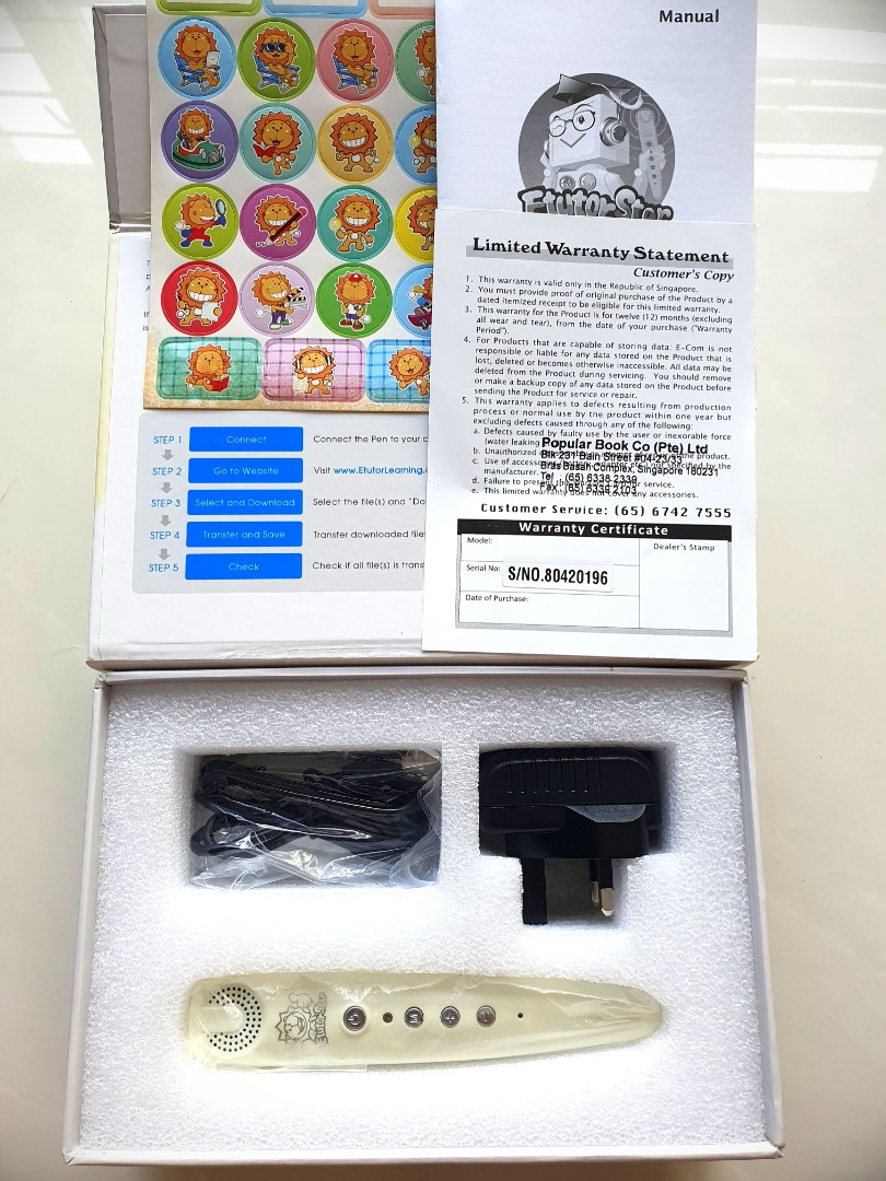Etutorstar learning pen, Hobbies & Toys, Toys & Games on Carousell