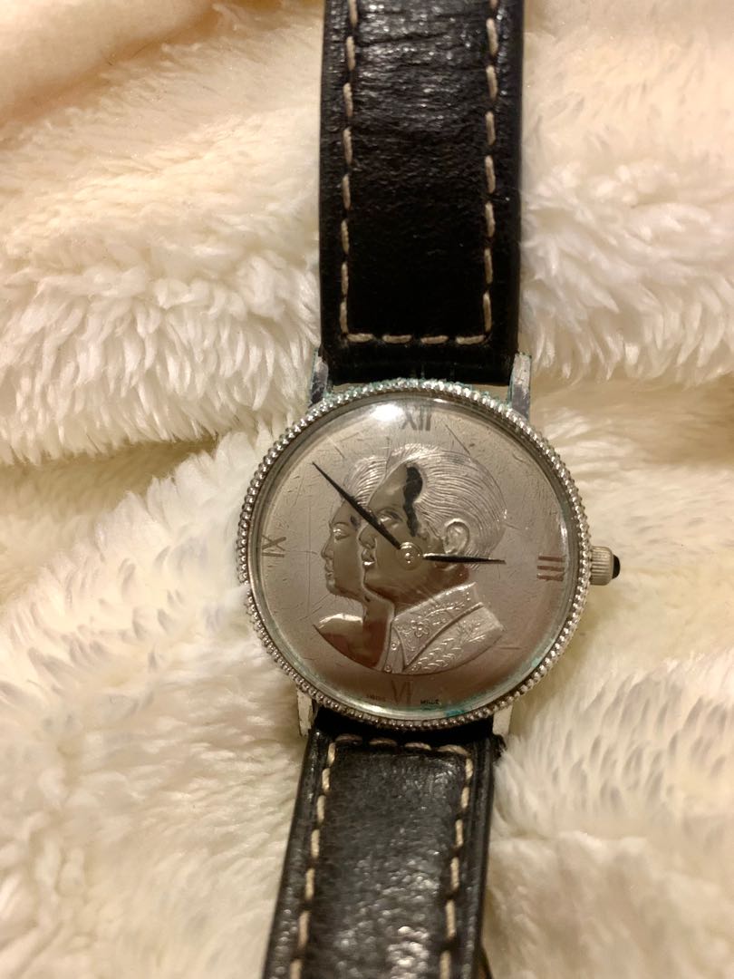 Ferdinand and Imelda Marcos 25th wedding anniversary watch, Men's ...