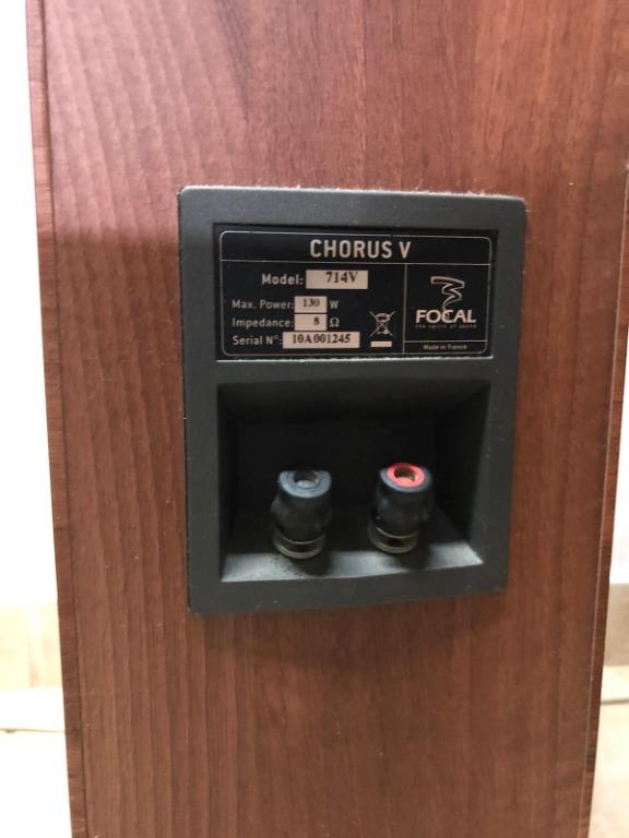 Focal Chorus 714V Tower Speakers, Audio, Soundbars, Speakers ...