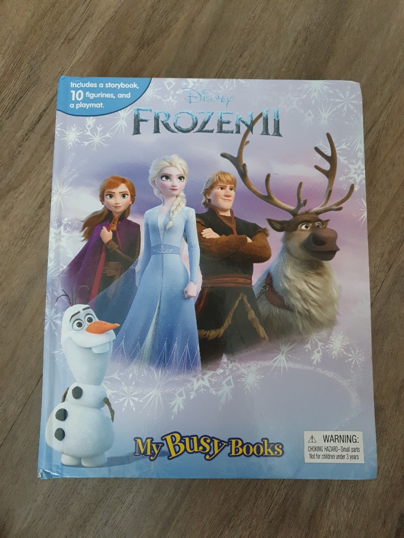 Frozen II My Busy Books, Hobbies & Toys, Books & Magazines, Children's ...
