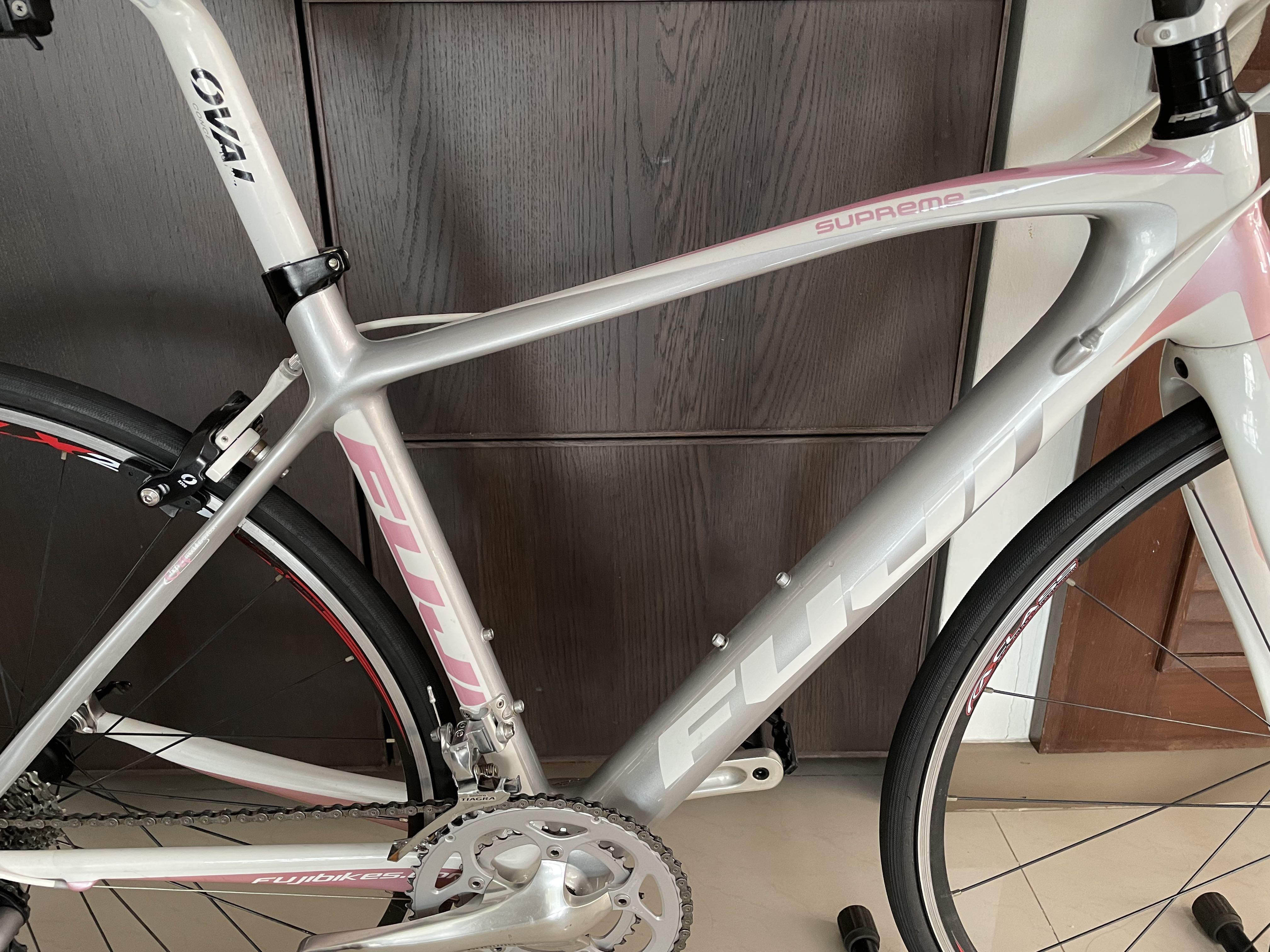 (Currently overseas) Fuji Supreme Road Bike (full carbon frame ...