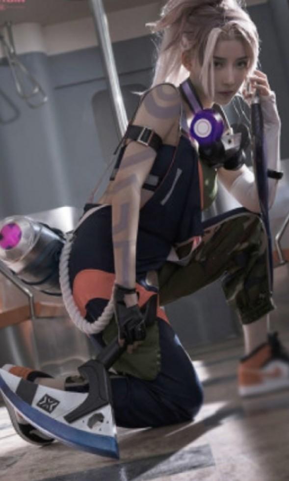 [FULL SET] Akali True Damage Cosplay, Hobbies & Toys, Memorabilia ...