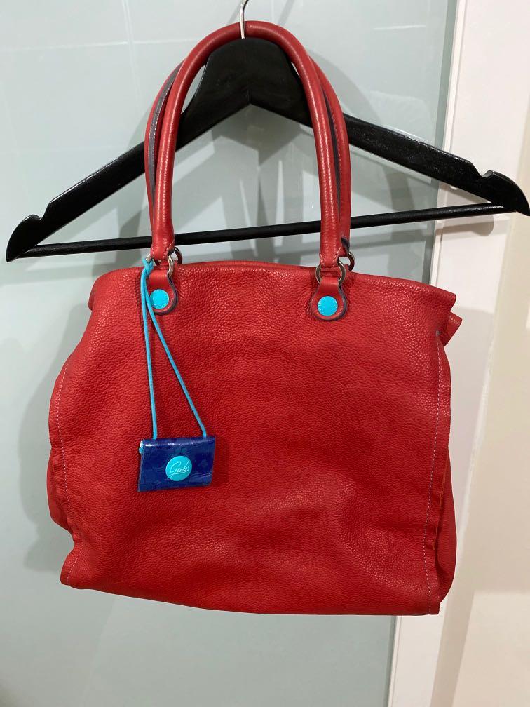 Gabs Italian leather carryall red, Women's Fashion, Bags & Wallets ...