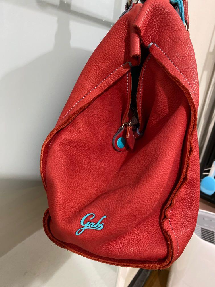 Gabs Italian leather carryall red, Women's Fashion, Bags & Wallets ...