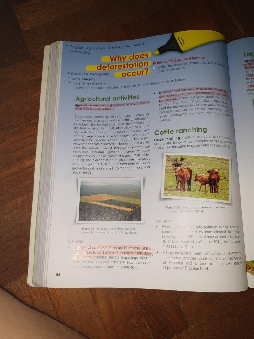 Geography textbook sec 1/2/3, Hobbies & Toys, Books & Magazines ...