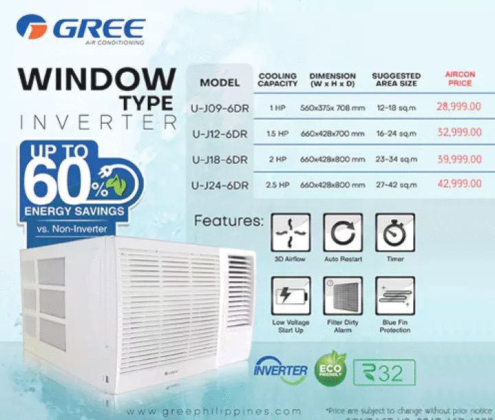 Gree window type, TV & Home Appliances, Air Conditioning and Heating on ...