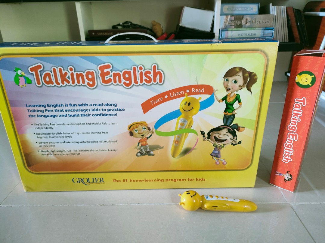 Grolier Talking English 20 BOOKS, Hobbies & Toys, Books & Magazines ...