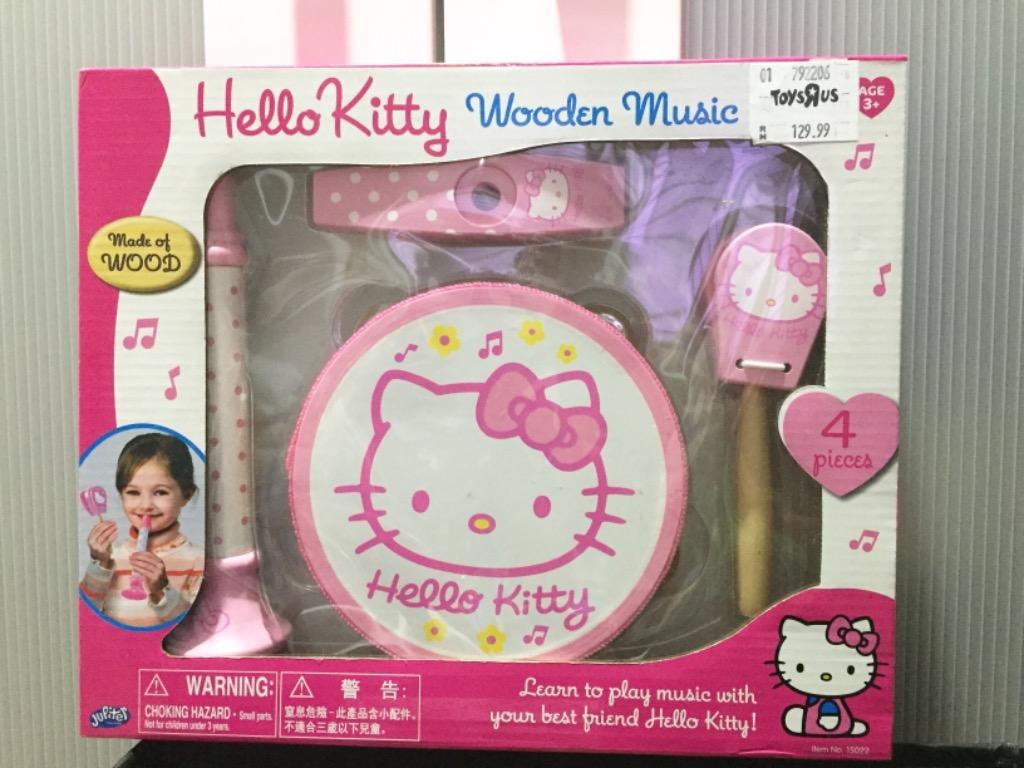 Hello Kitty Wooden Music Set musical instruments, Hobbies & Toys, Toys ...