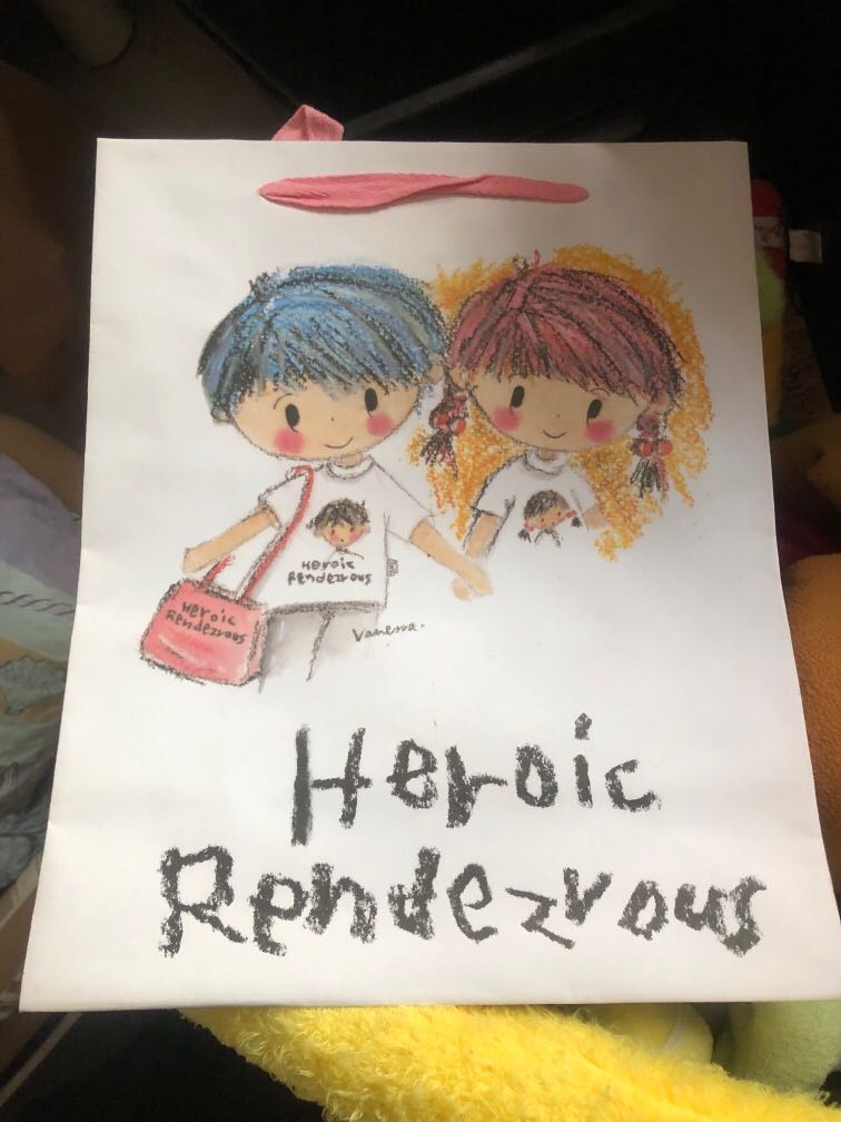 Heroic Rendezvous large paper bag x 02, Everything Else on Carousell
