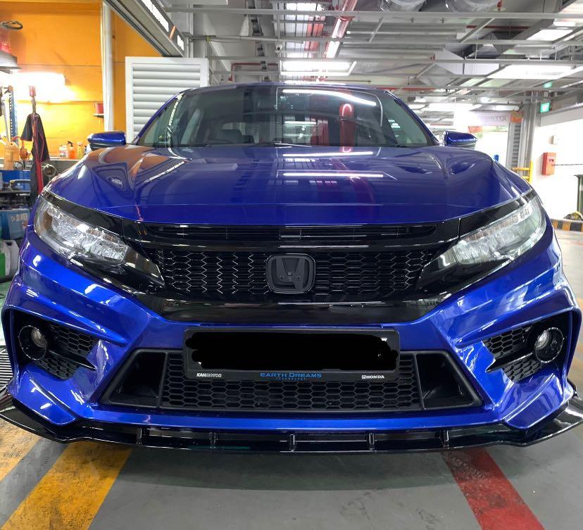 Honda Civic FC type r / FC 450 front grill FC1 FC5 CIVICX 10th Gen, Car ...