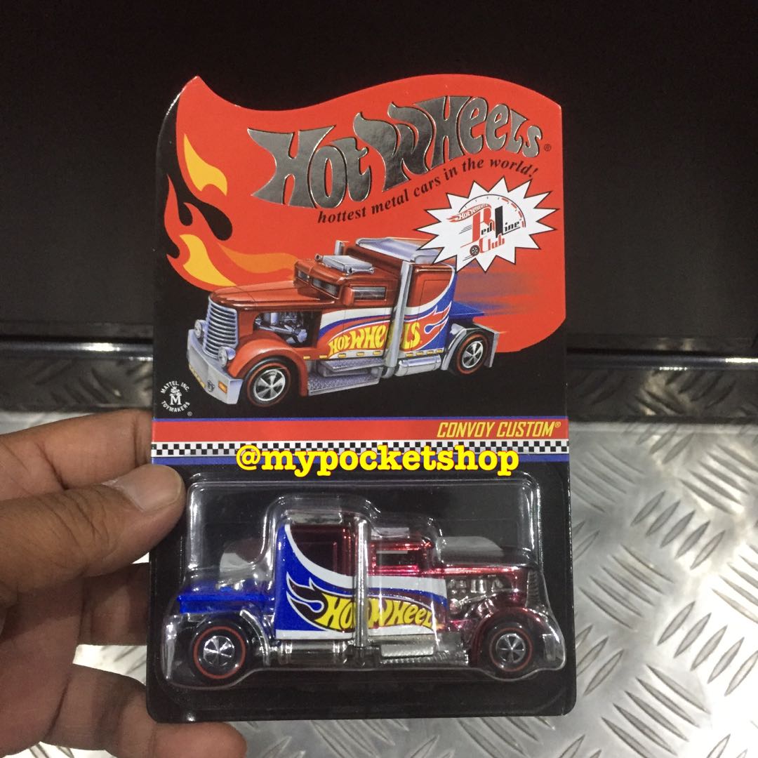 (RESERVED) Hot Wheels CONVOY CUSTOM - Race Team / Spectraflame Paint ...