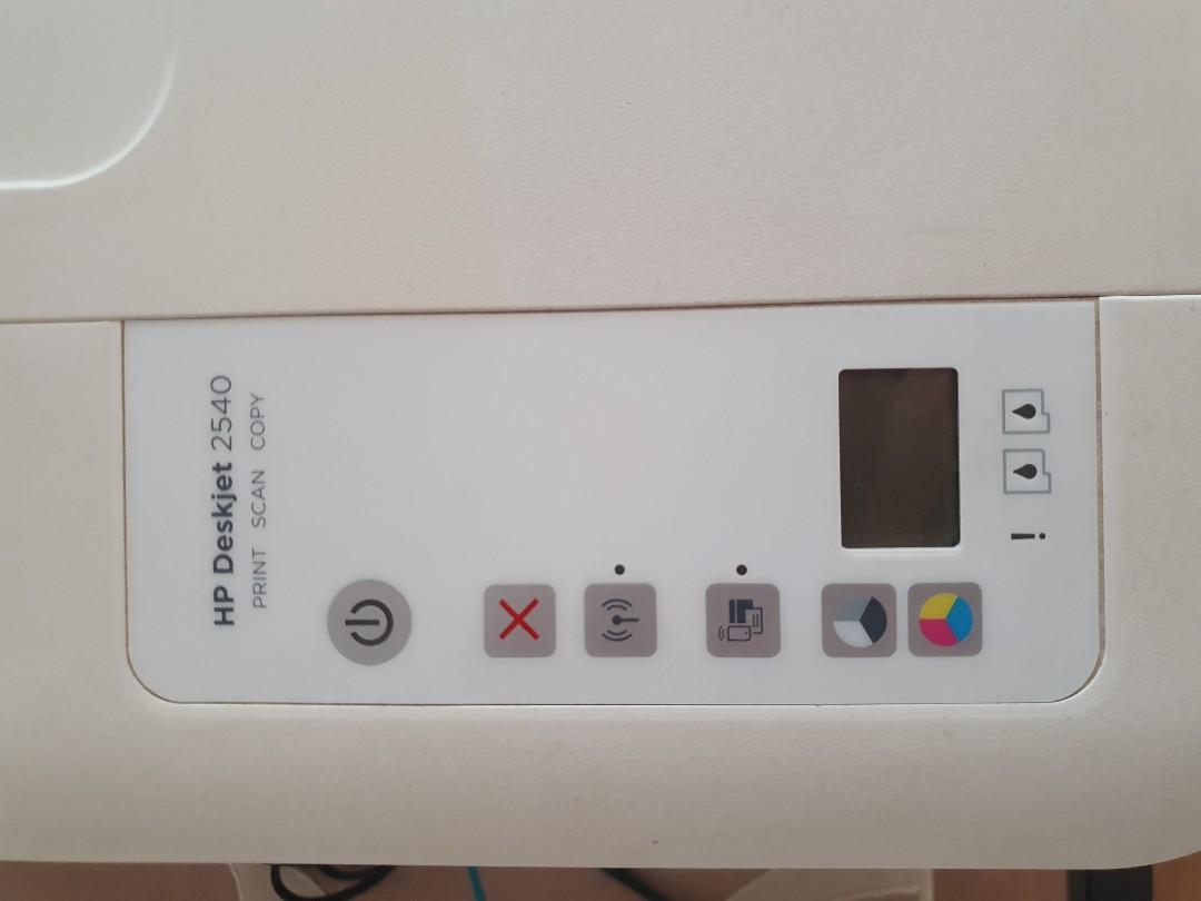 HP Deskjet 2540 PRINT SCAN COPY, Computers & Tech, Printers, Scanners ...