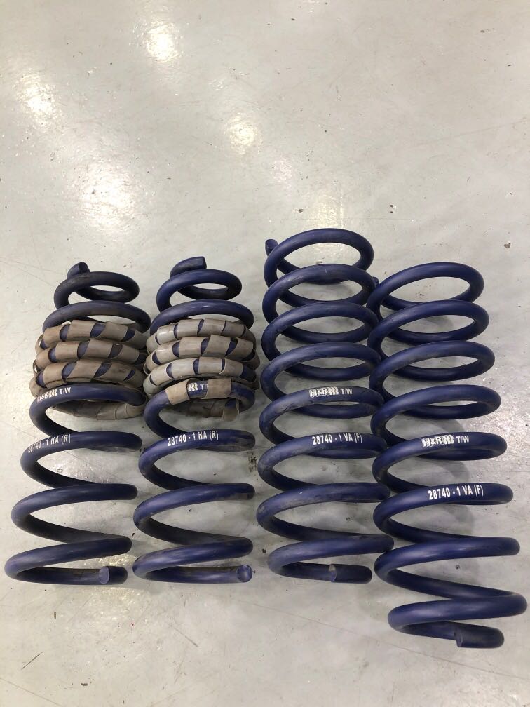 H&R lower spring mercedes W213 E Class, Car Accessories, Accessories on ...