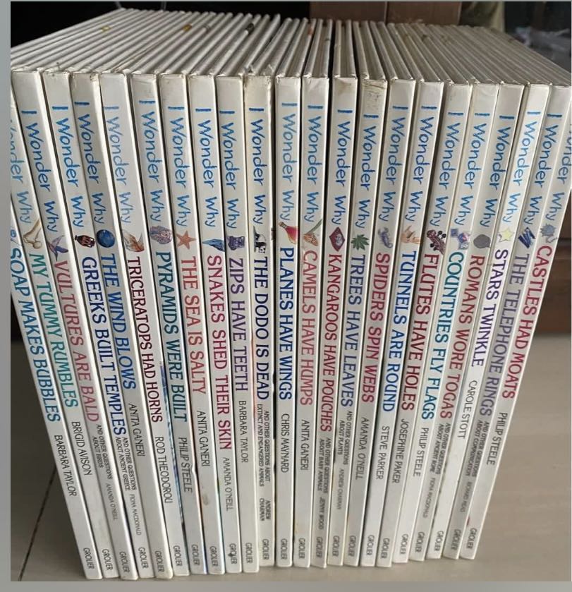 I wonder why - Books Set, Hobbies & Toys, Books & Magazines, Children's ...