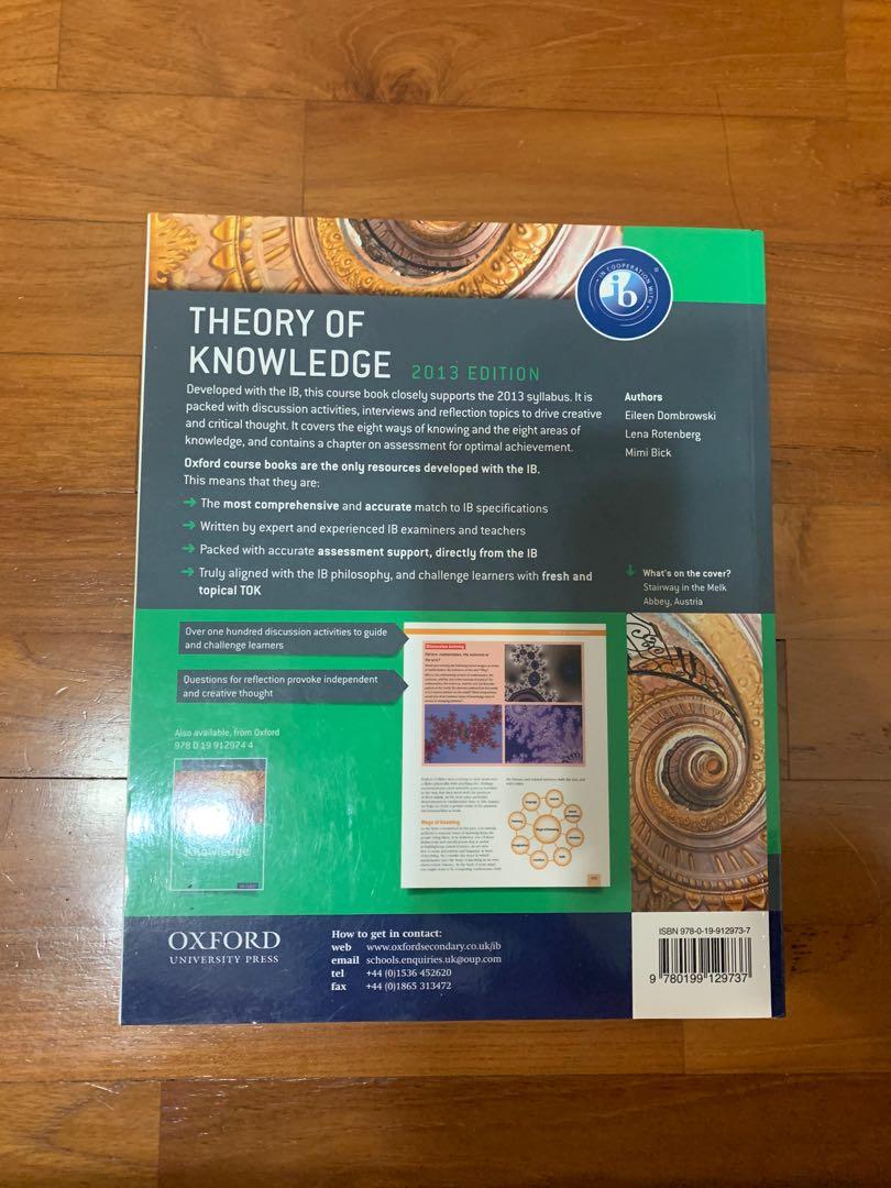 IB Theory of Knowledge (TOK) Textbook Oxford, Hobbies & Toys, Books ...
