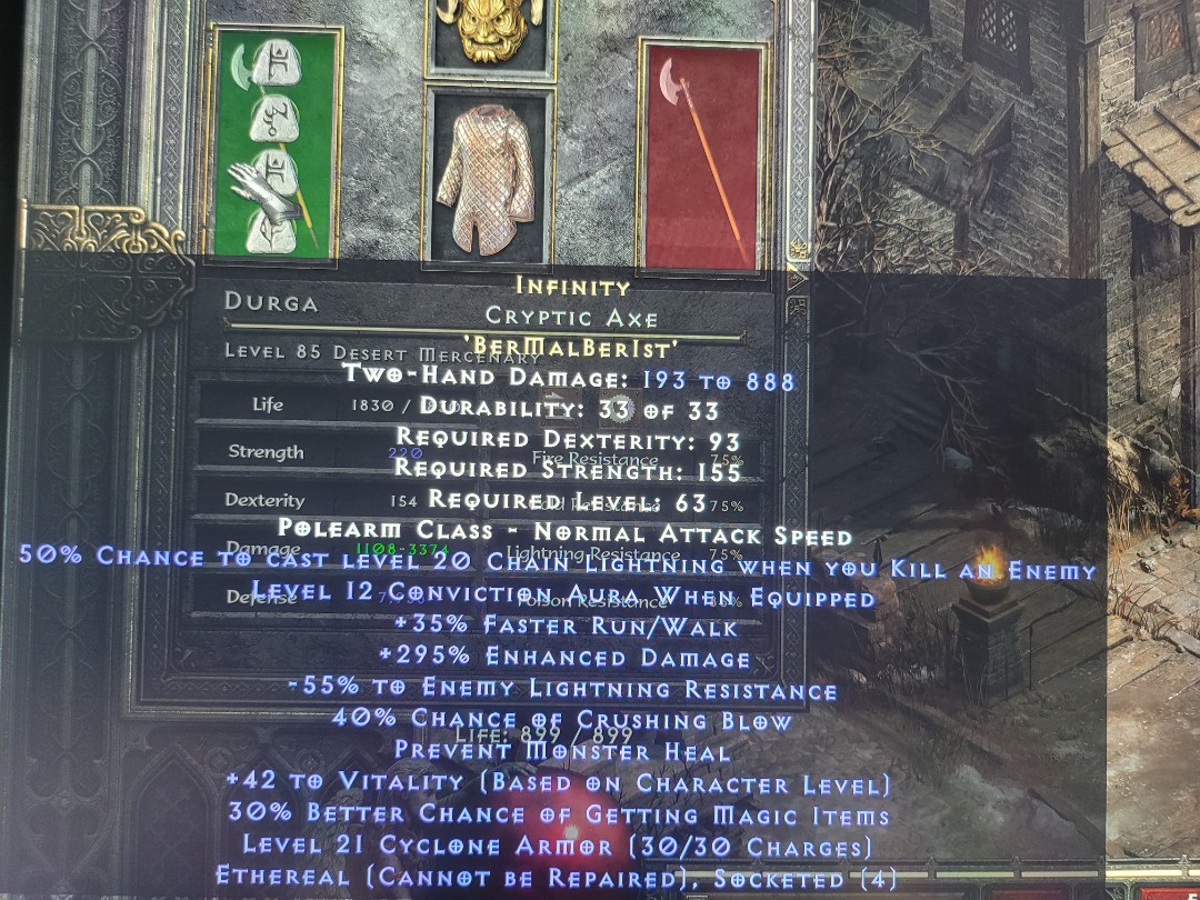 Infinity Diablo 2 Resurrected, Video Gaming, Video Games, Others on ...