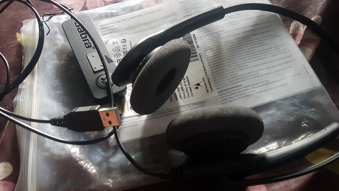 Java Biz 1500 USB Headset for Call Center use, Computers & Tech, Parts ...