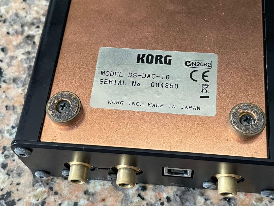 KORG DS-DAC-10 USB DAC and Headphone Amplifier, Audio, Other Audio ...