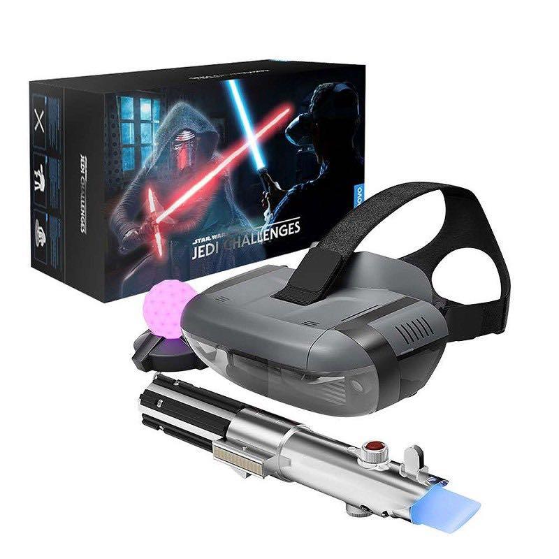 Lenovo Jedi Challenges VR star wars saber, Video Gaming, Gaming ...